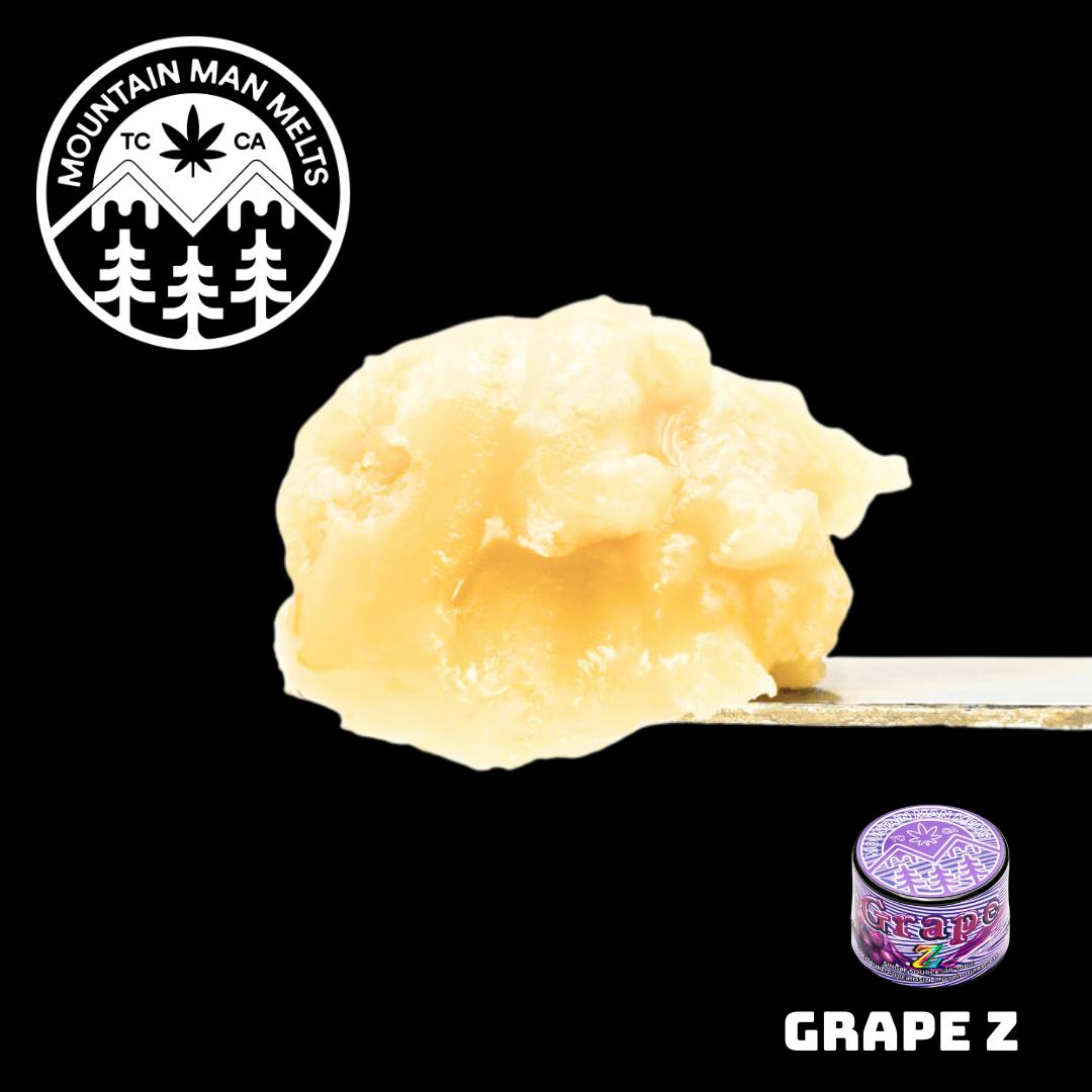 Grape Z - Live Rosin - Mountain Man Melts