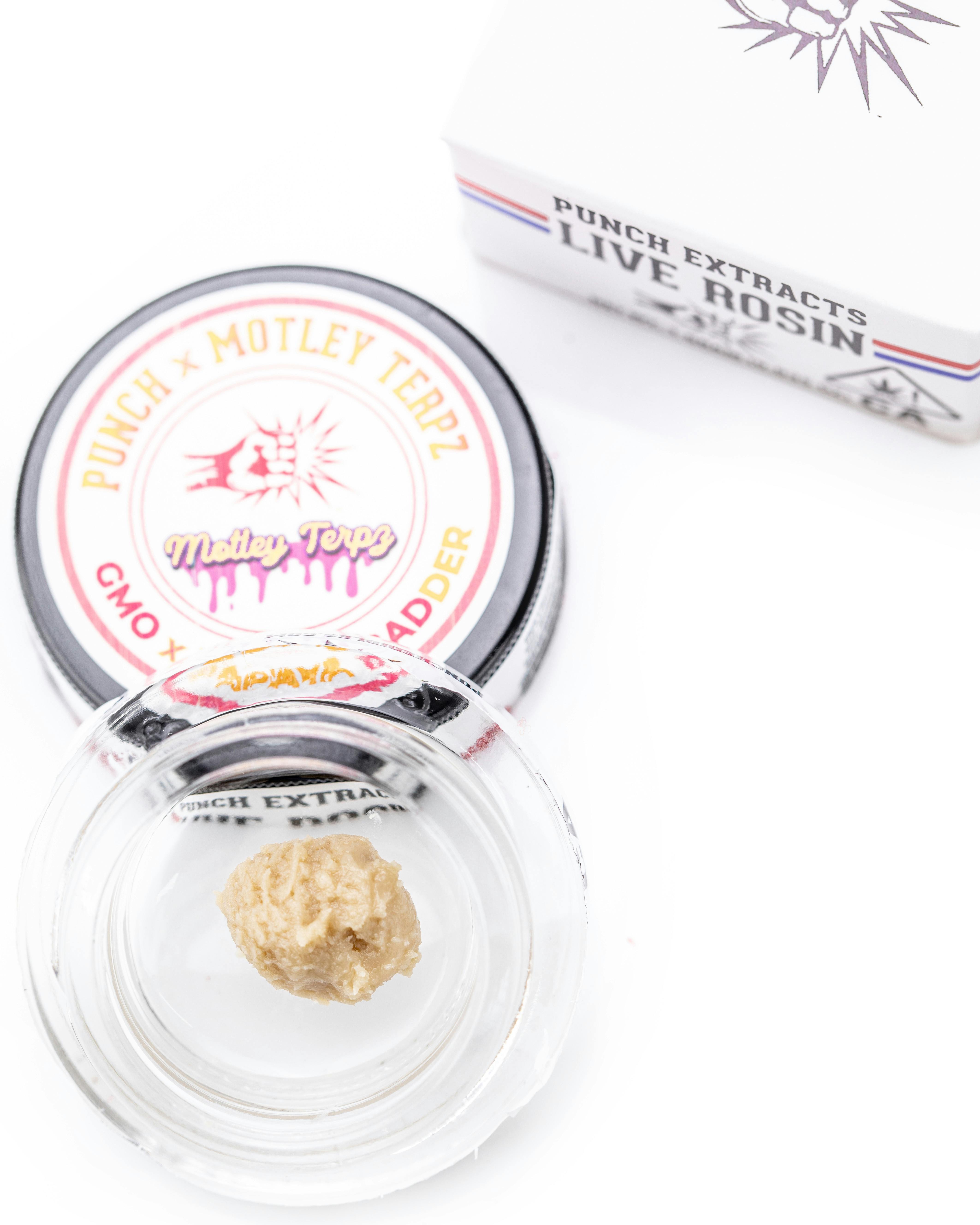GMO x Papaya Tier 4 Live Rosin Cold Cure Badder (1g) - Punch Edibles ... GMO x Papaya Tier 4 Live Rosin Cold Cure Badder (1g) - Punch Edibles ...