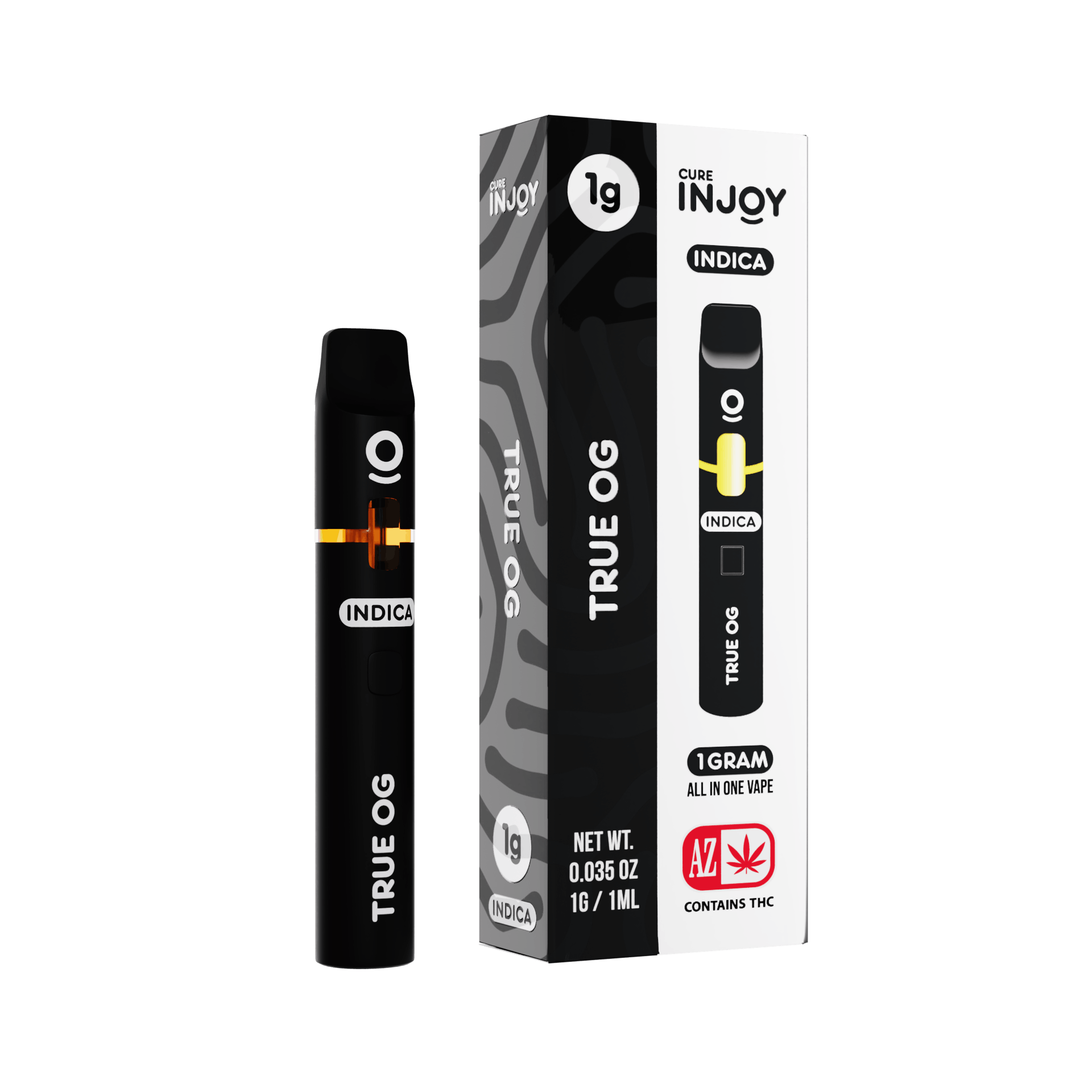 Cure Injoy 1G True OG - AIO (INDICA) - Cure Injoy