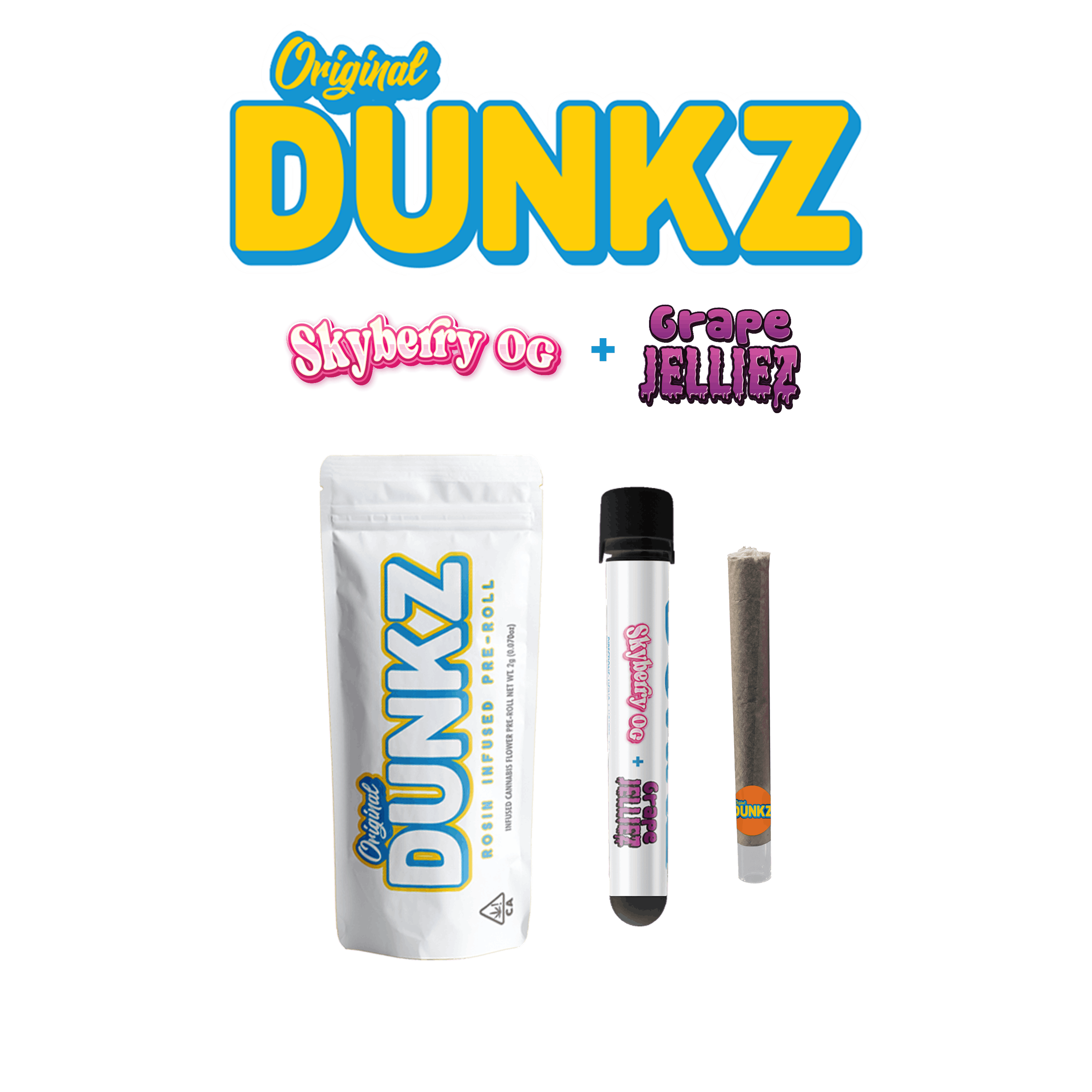 Skyberry OG Flower x Grape Jelliez Rosin - Original Dunkz