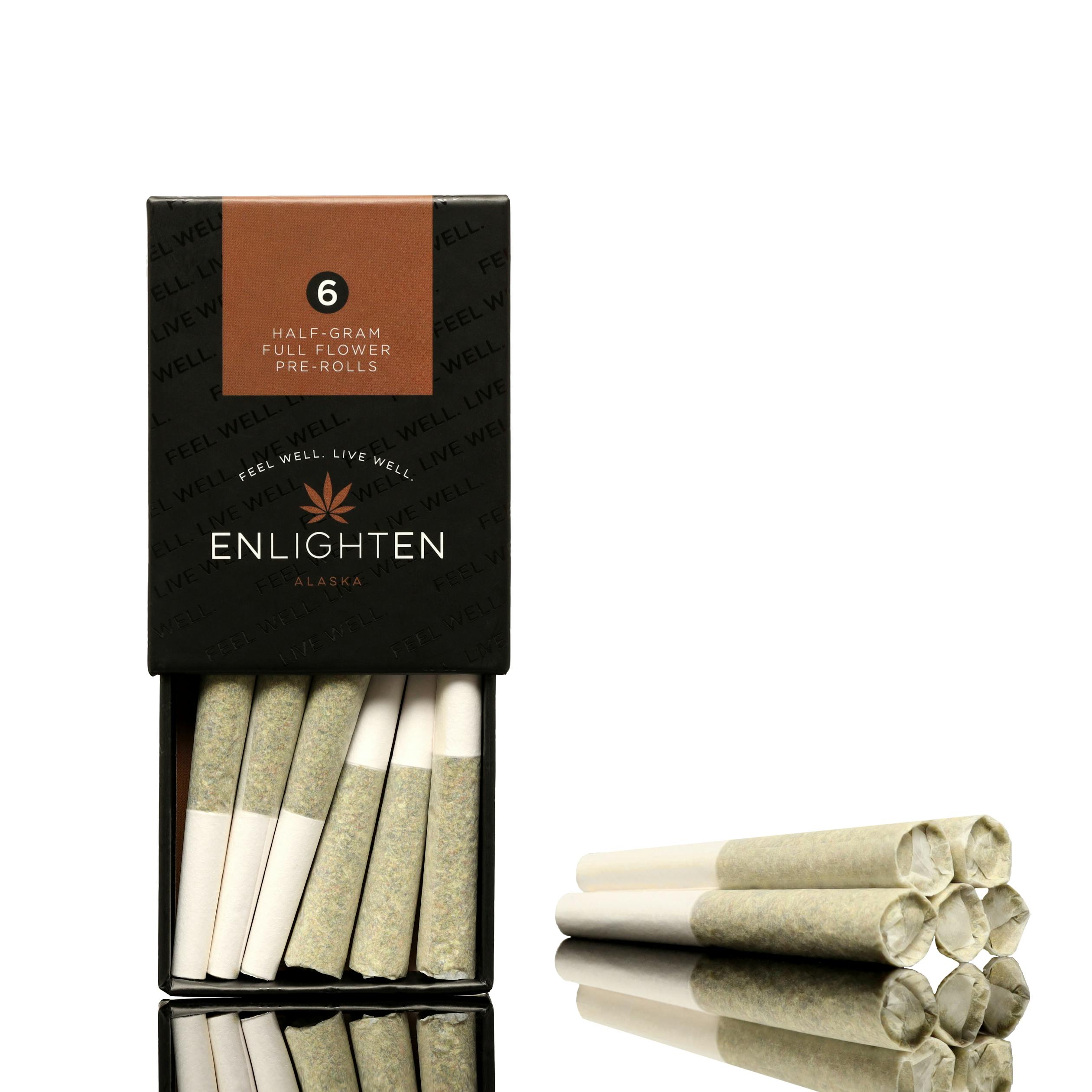 Runtz + Pink Certz .5g Prerolls - 6 Pack - Enlighten