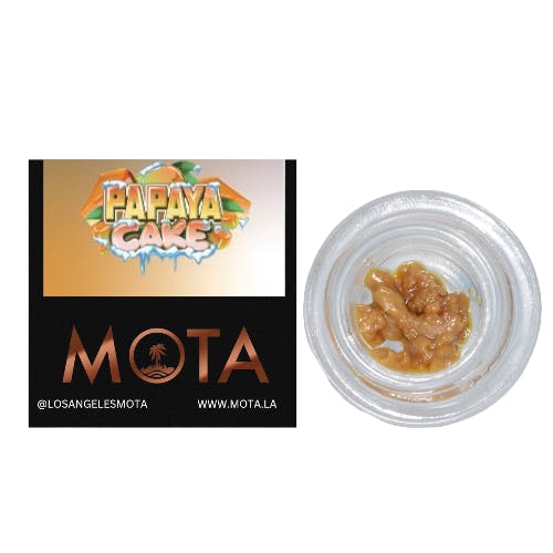 Papaya Cake "Solventless Hash Rosin" (1g) INDICA [Mota] - MOTA