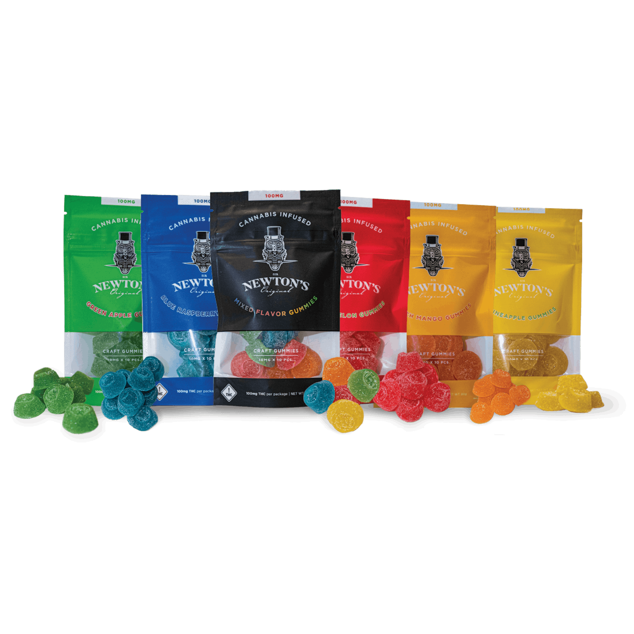 Gummies - Guava 300mg - 10pk - Sir Newton's Original