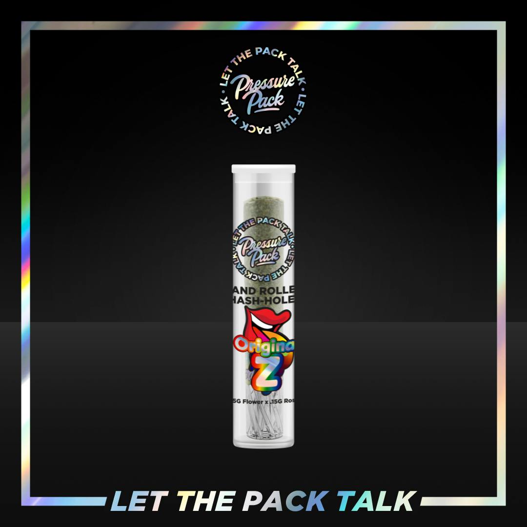 Pressure Pack | Original Z | Hand Rolled Hash Hole | 1g