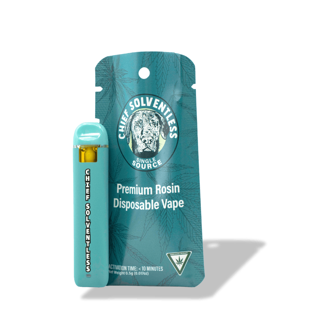 Chief Solventless - Strawberries and Cream - Rosin Disposable .5g ...