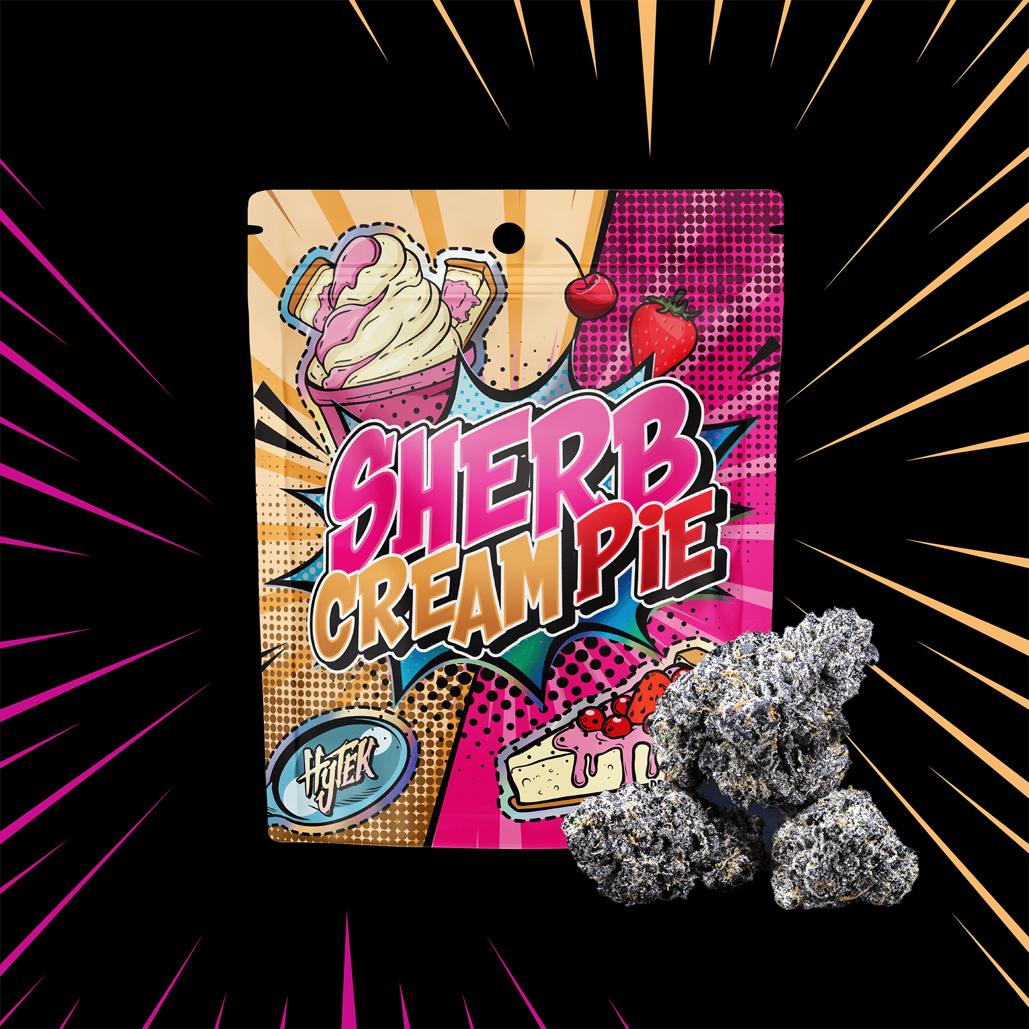 HYTEK | SHERB CREAM PIE | 1/8th PRE-PACK | 3.5g - Hytek