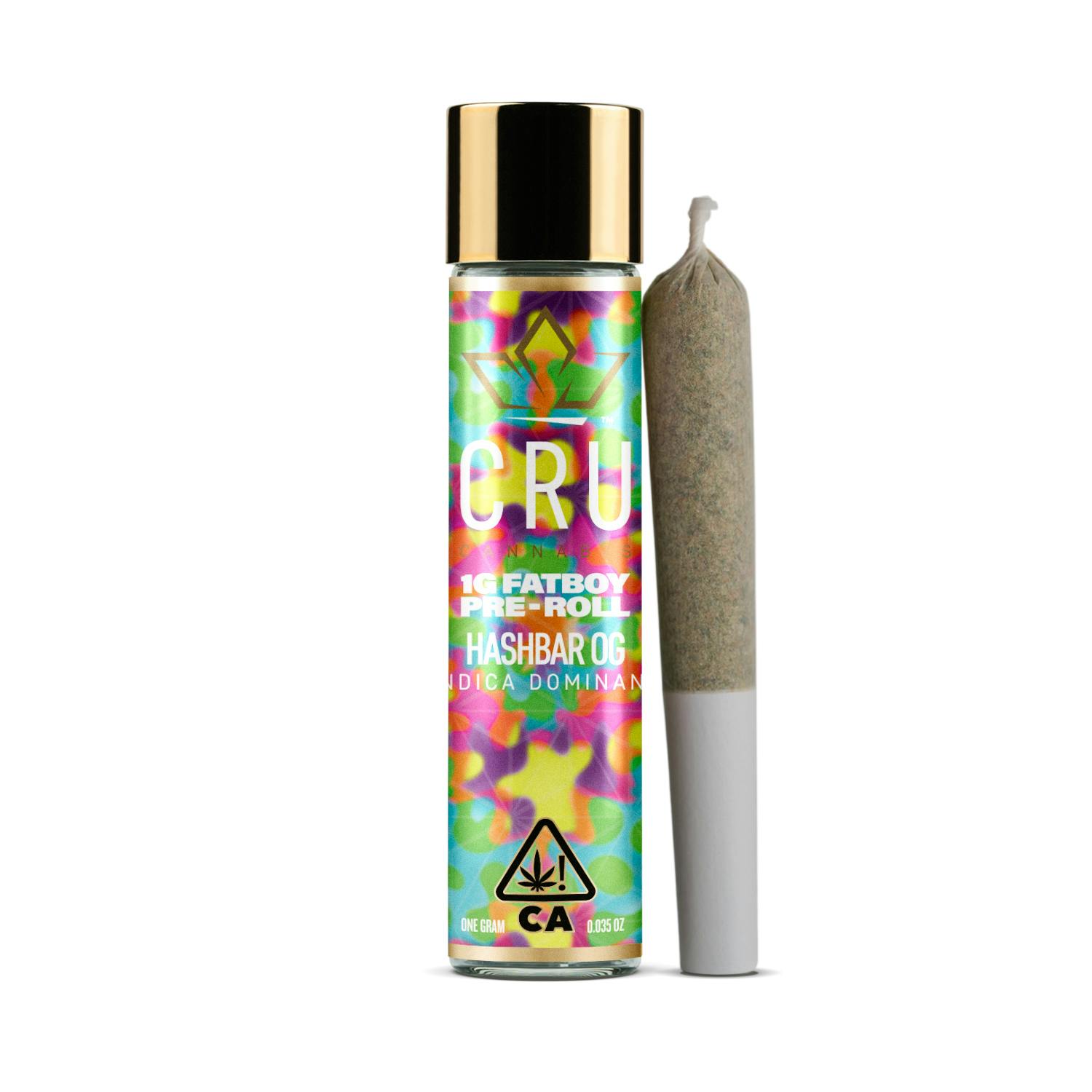Hashbar OG (1G Fatboy Pre-Roll) - CRU Cannabis Hashbar OG (1G Fatboy Pre-Roll) - CRU Cannabis