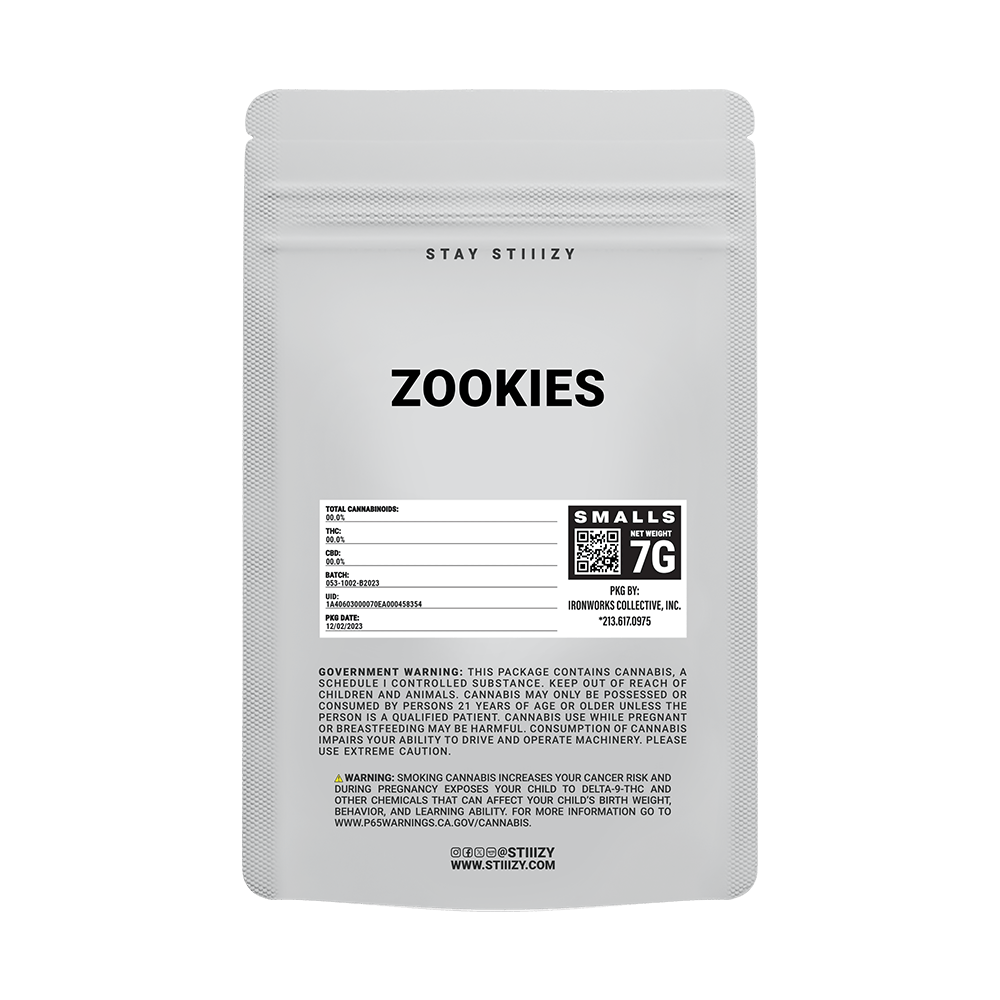 - ZOOKIES - 7G White Label Mylar - STIIIZY