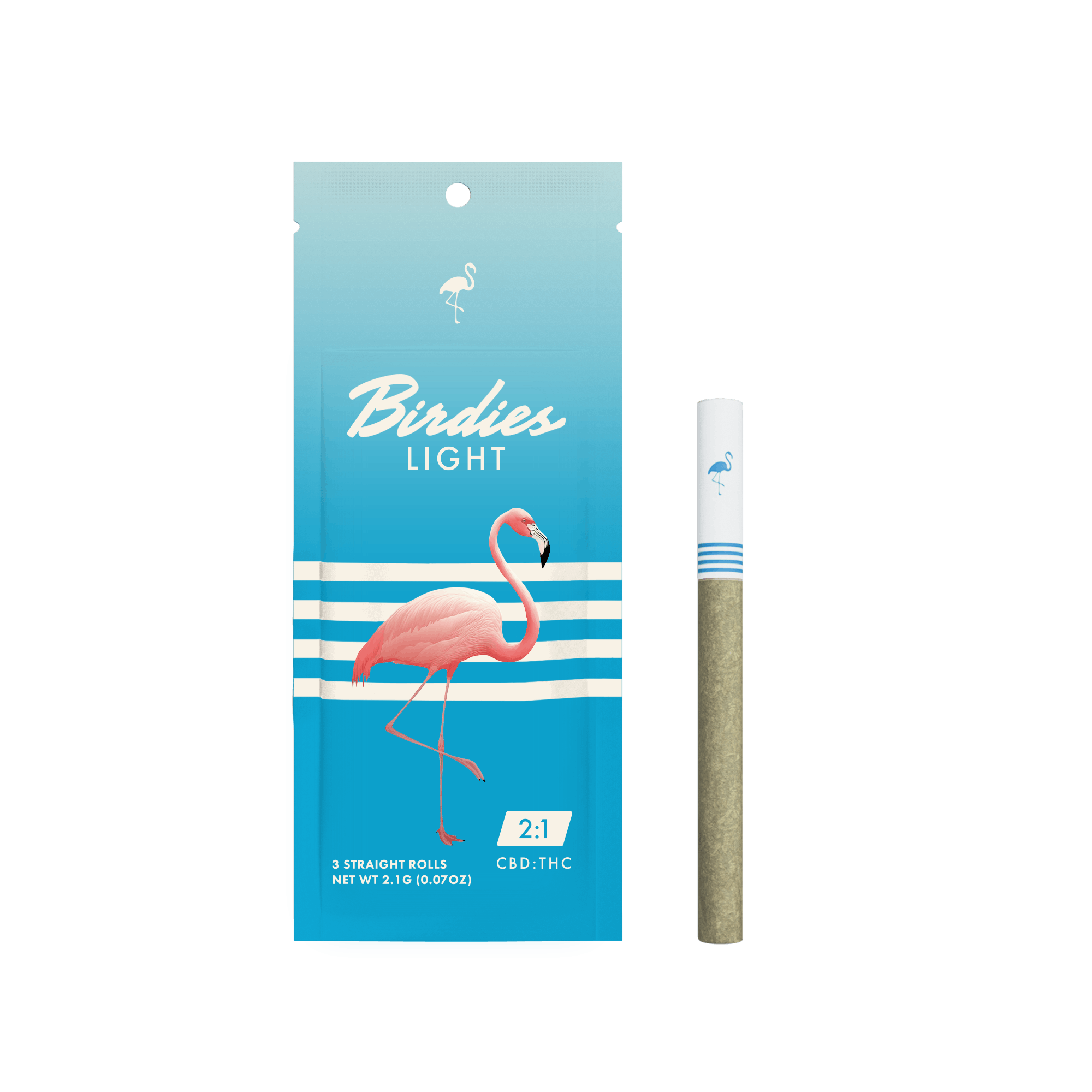 Light 2:1 (CBD:THC) - 3 Pack - Birdies
