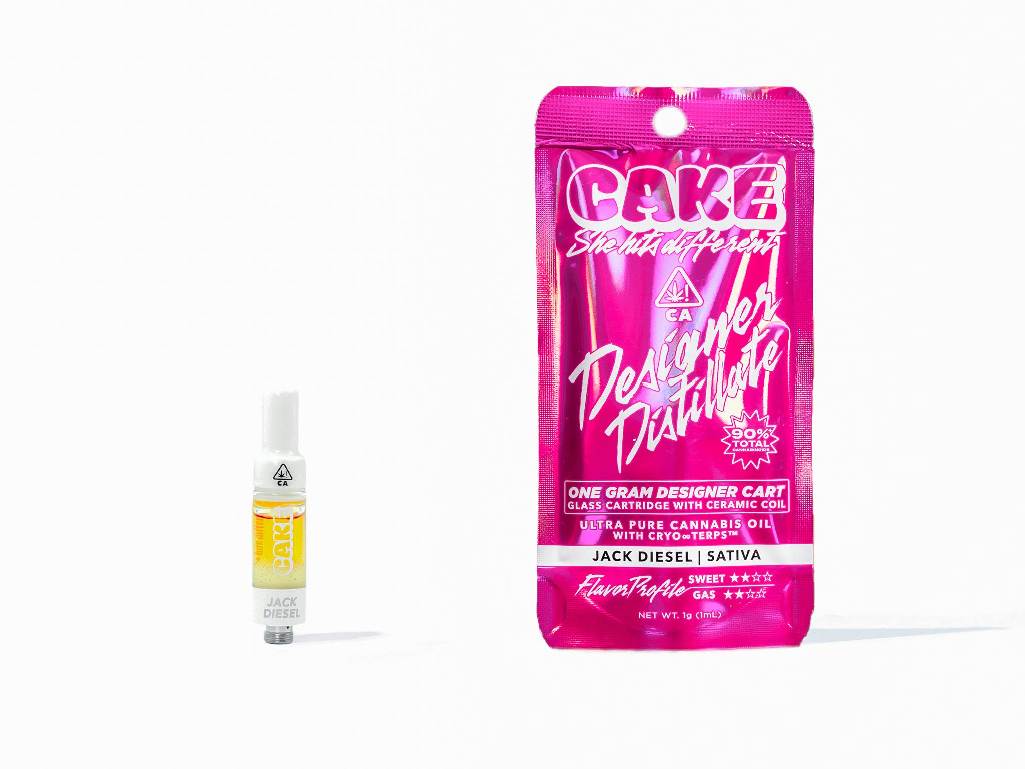 Jack Diesel - 1g - Sativa - Cartridge - CAKE she hits different