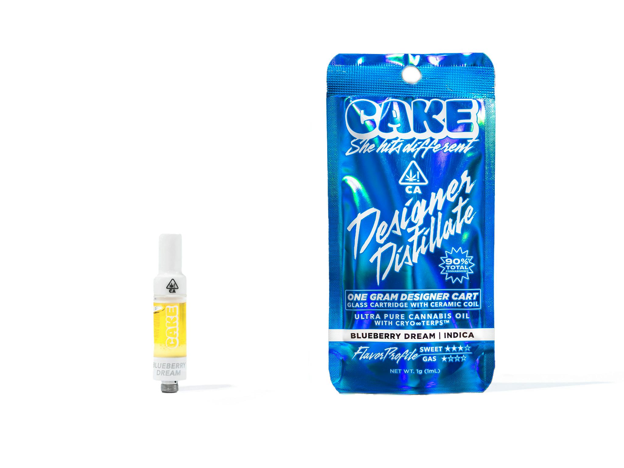 Blueberry Dream - 1g - Indica- Cartridge - CAKE she hits different