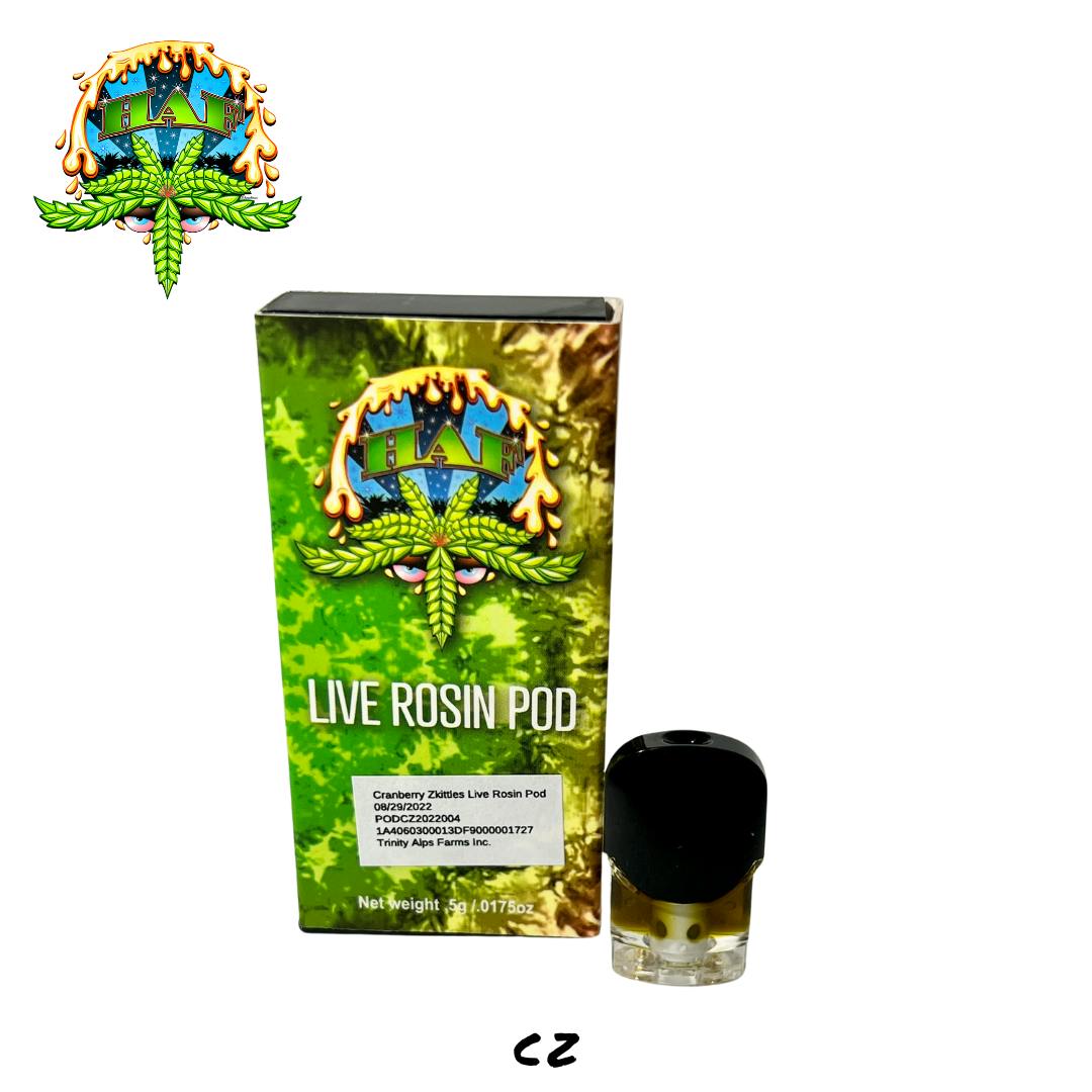 CZ : Live Rosin Pod - Hash and Flowers