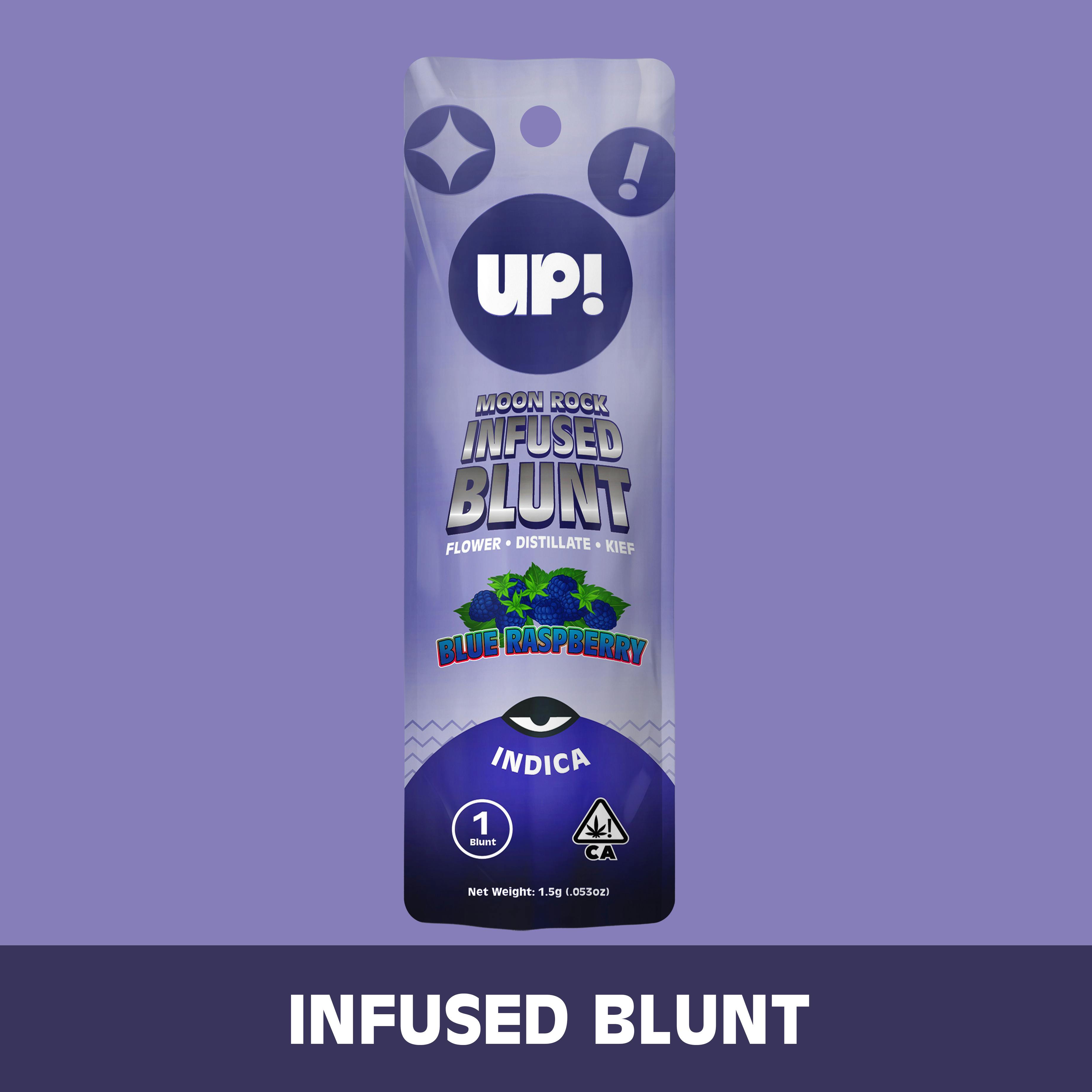 Blue Raspberry (Indica) Moon Rock Blunt 1.5g - UP!