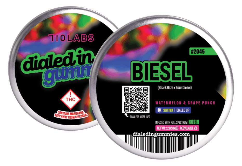 Biesel [Batch #2045] Grape Punch & Watermelon Flavors | 100mg - Dialed ...