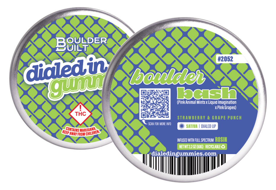Boulder Bash [Batch #2052] Grape Punch & Strawberry Flavors | 100mg ...
