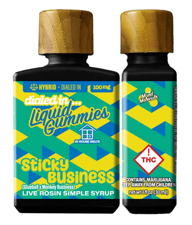 Sticky Business [Batch #360] Live Rosin Simple Syrup | 100mg - Dialed ...