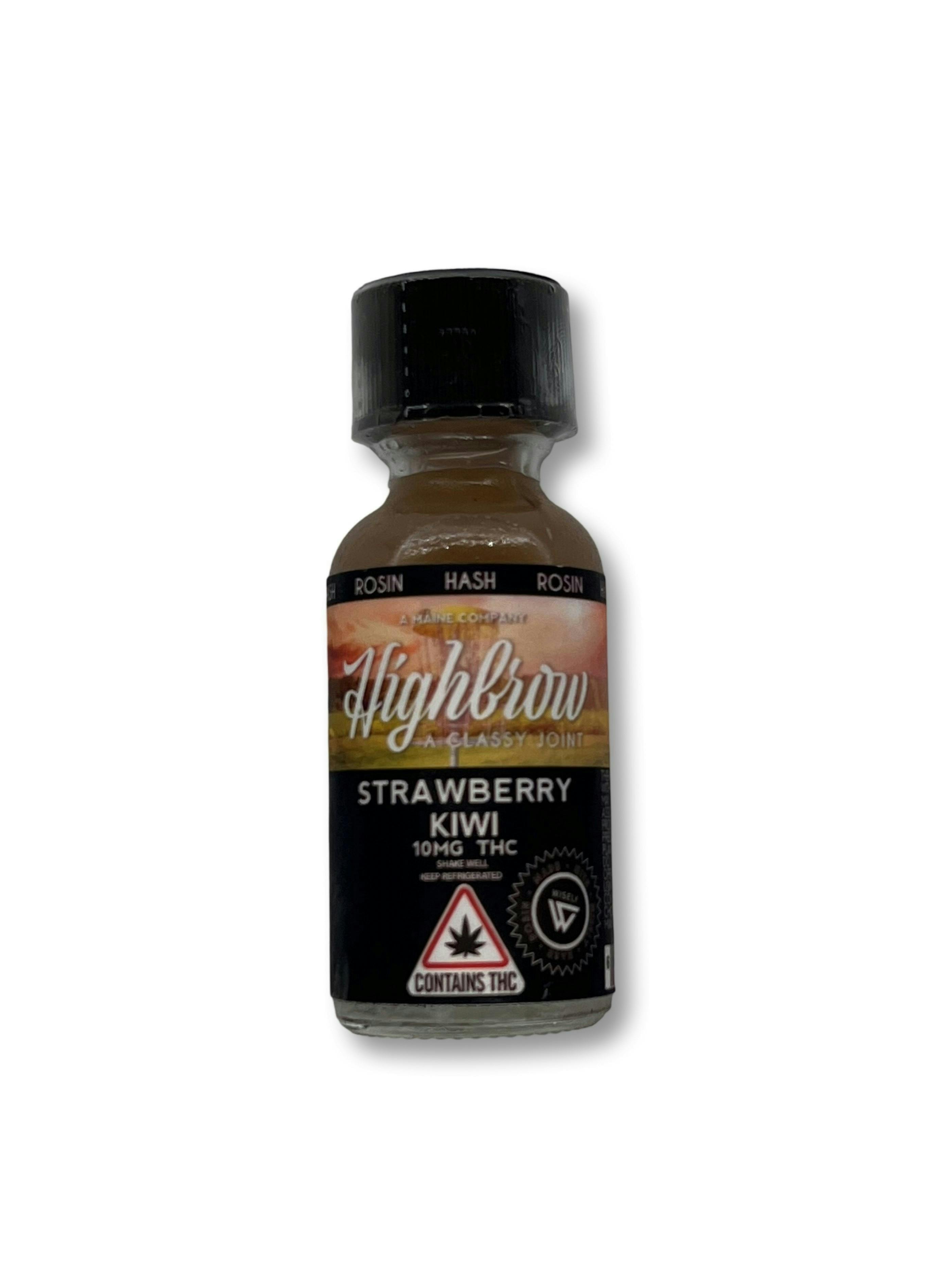 Highbrow - Strawberry Kiwi 10mg Hash Rosin Mini Drink - Indico