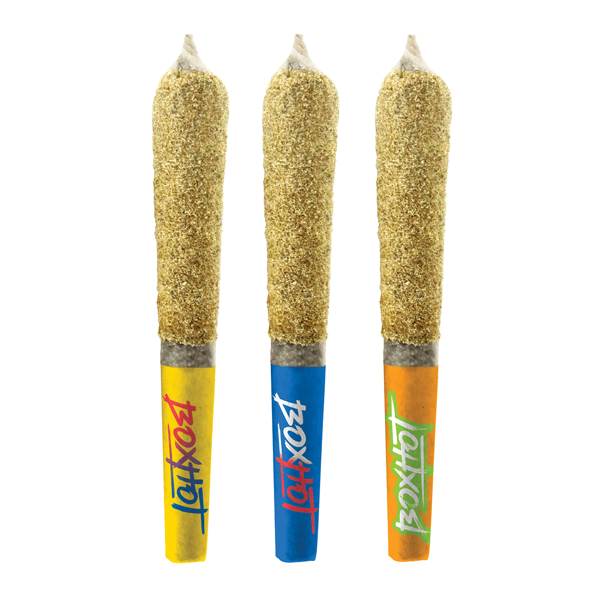 Dusties Retro Mixer Pack Kief-Coated Infused Pre-Rolls 3 x 0.5g - BOXHOT