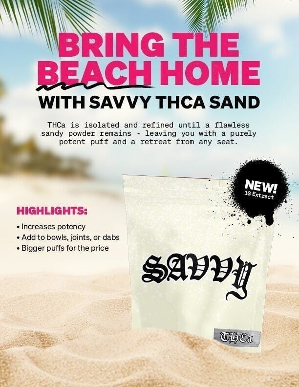 THCA Sand | 1g - Savvy