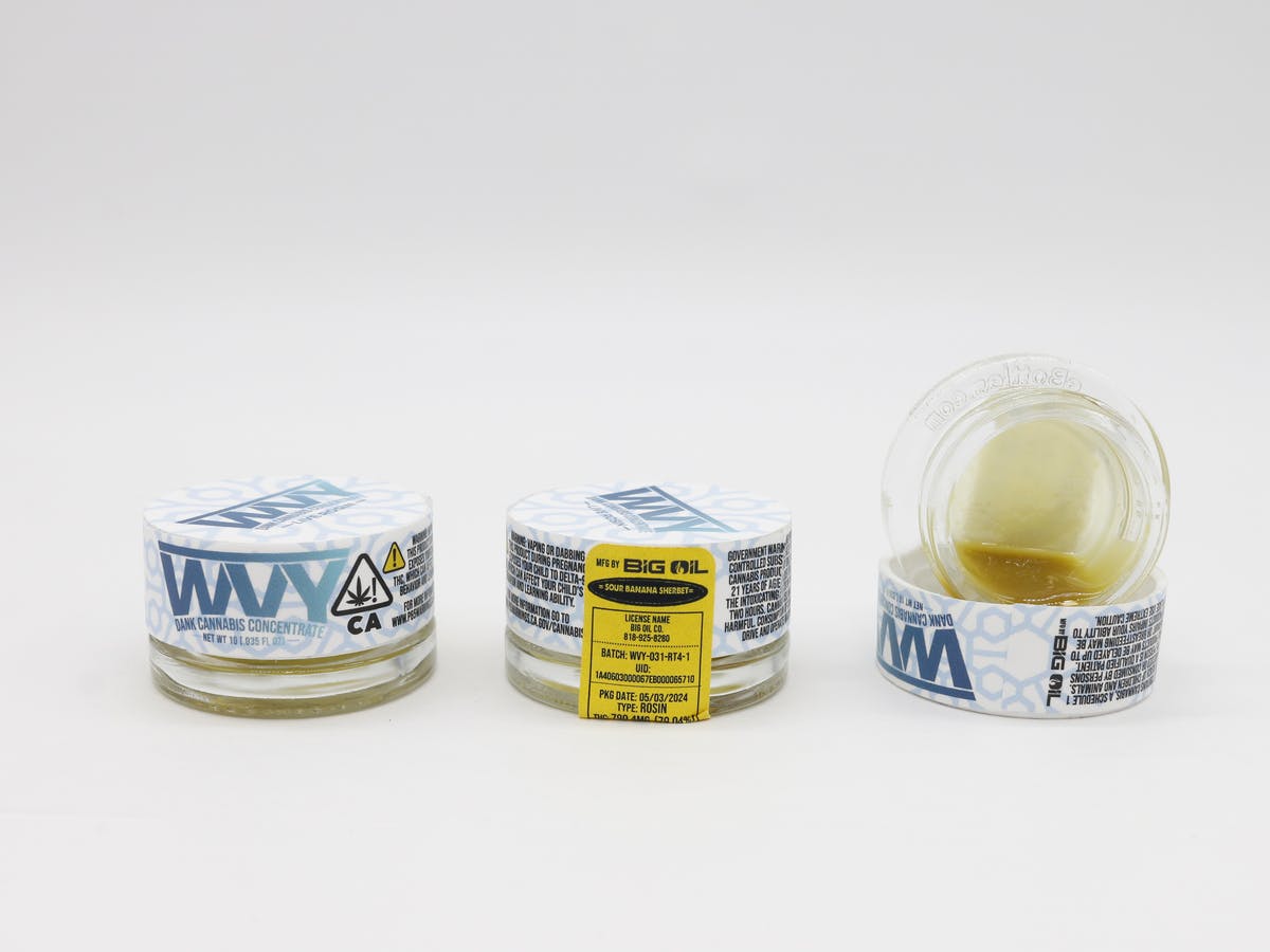 Sour Banana Sherbet Rosin - 1g - WVY