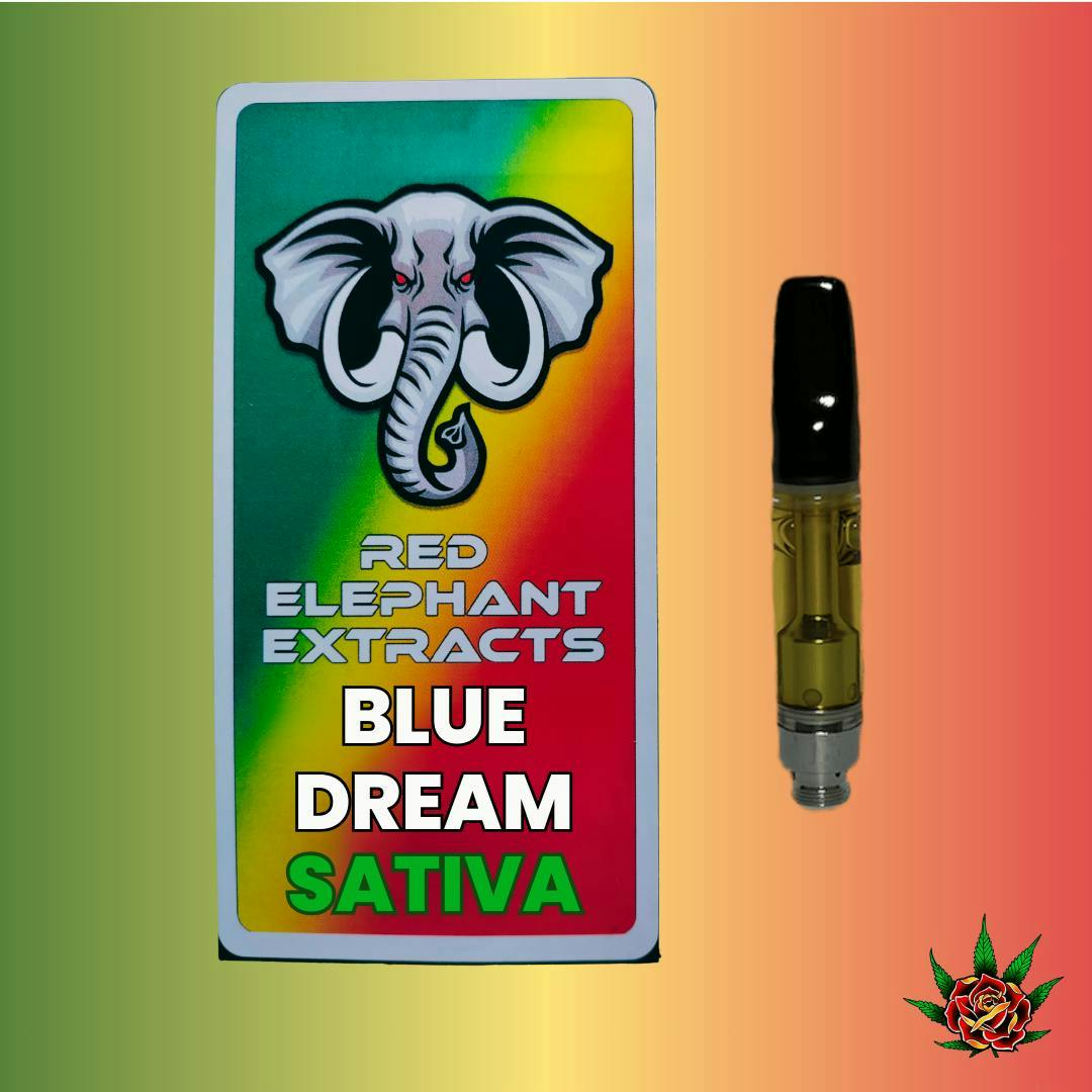 Red Elephant Cart 1g - Blue Dream (Sativa) - Eden Rose Processing