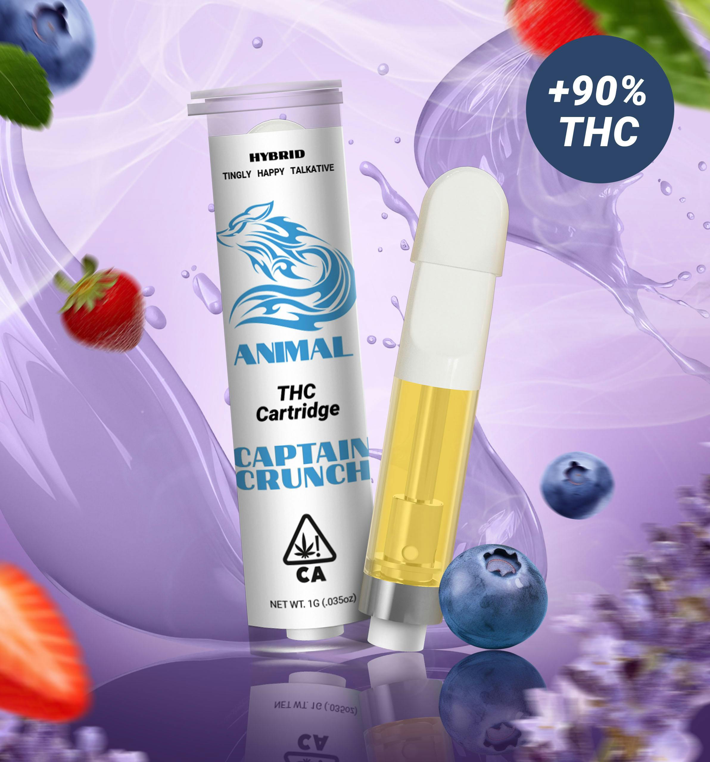 Captain Crunch 510 Cartridge - Animal