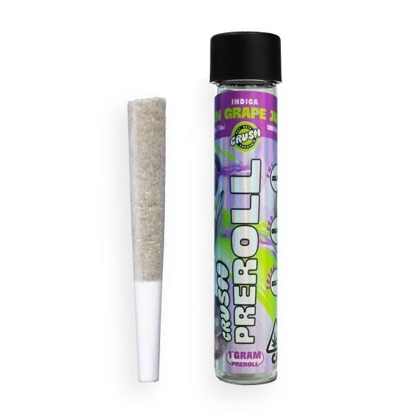 Crush Cannabis 1g - Alien Grape Juice - Pre-Roll - Crush Cannabis