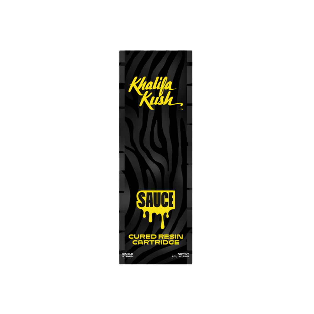 Khalifa Kush Cured Resin Sauce Cartridge 1g - District Cannabis