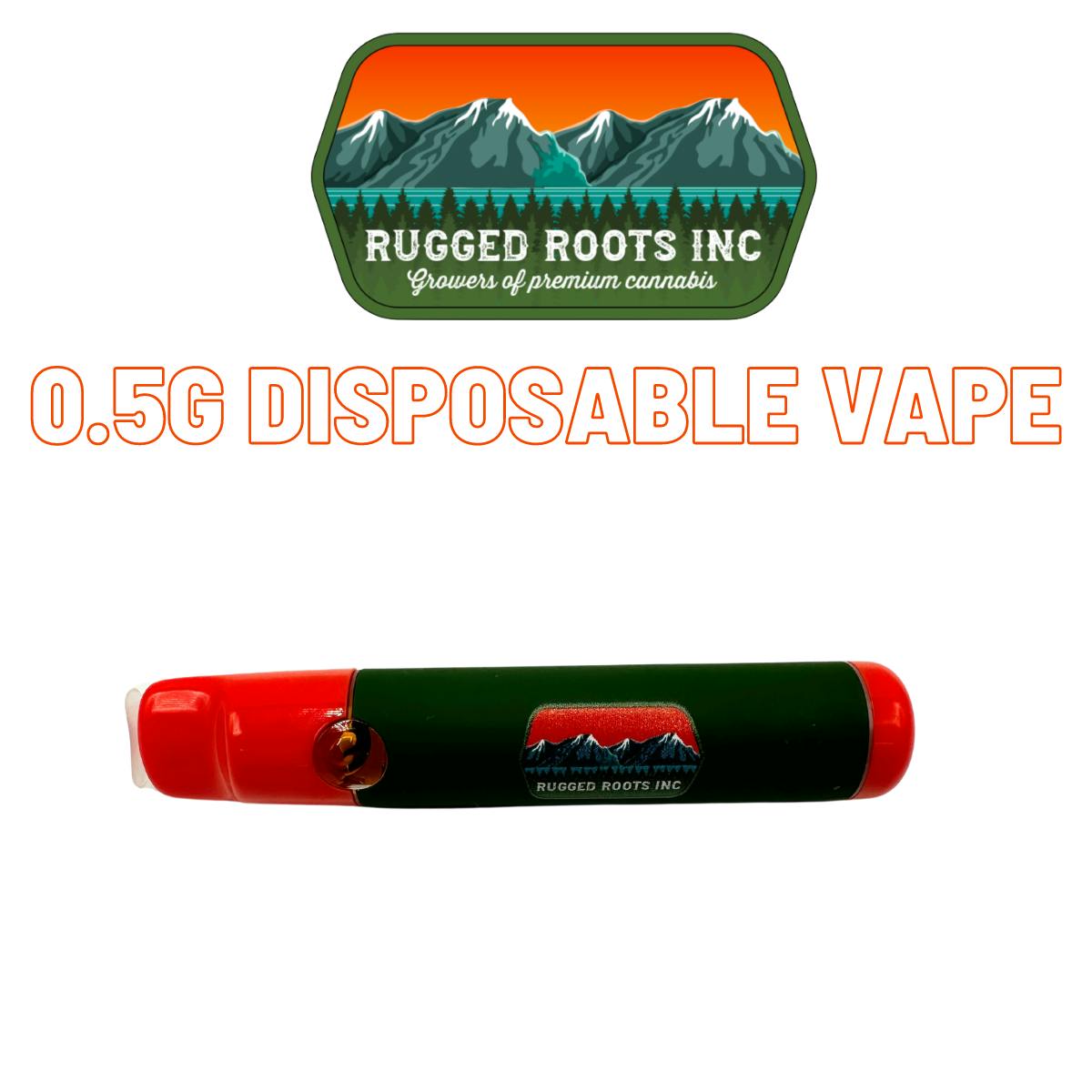 Rugged Roots | Khalifa Kush 0.5g Rosin Disposable - Rugged Roots