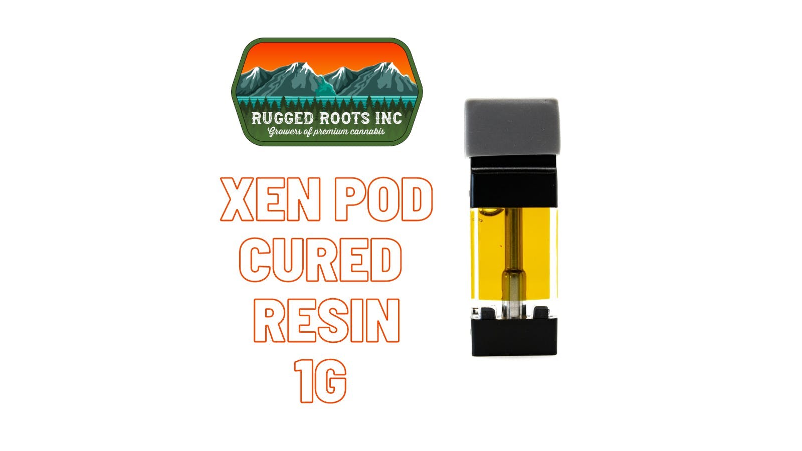 Rugged Roots - Permanent Marker 1g XEN Cured Resin Pod - Rugged Roots