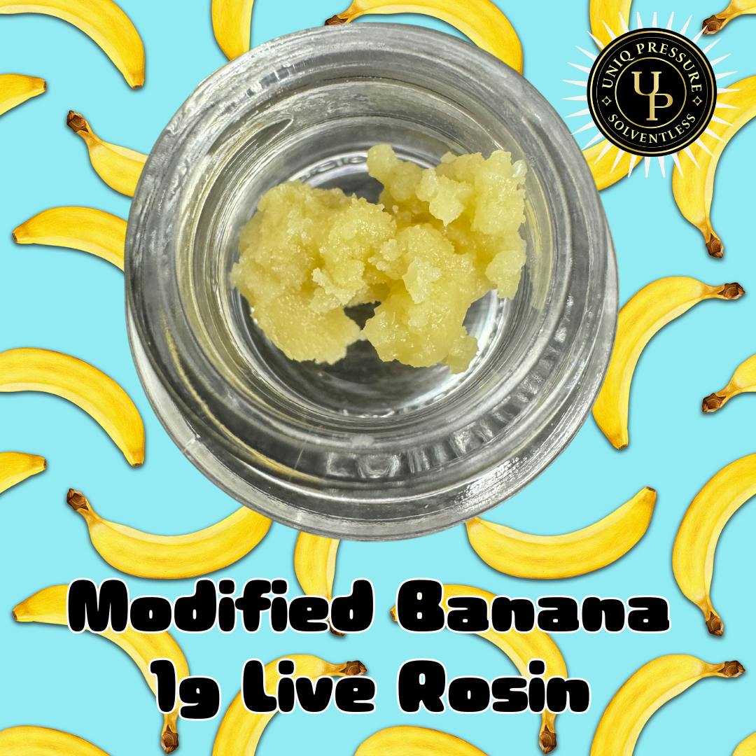 Modified Banana - Persy Rosin 1g - Uniq Pressure