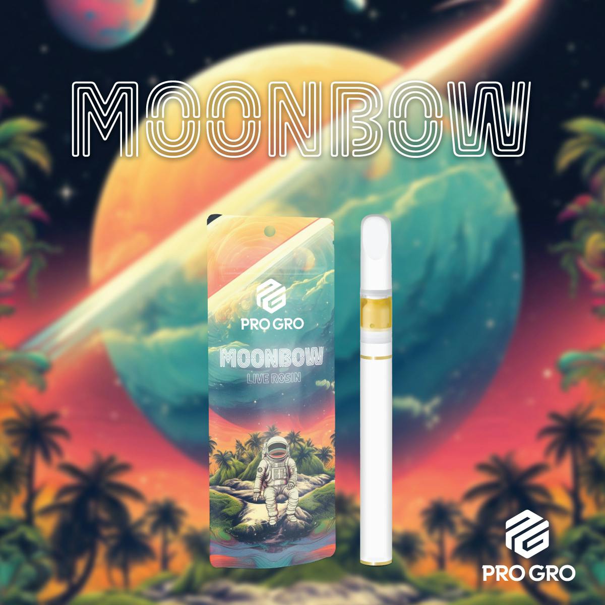 Moonbow #112 Live Rosin Disposable | .5g - Pro Gro