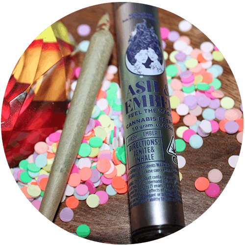 Astro Mints Pre-Roll/1Grams(18%THC, Indica) - Trusty Transportations