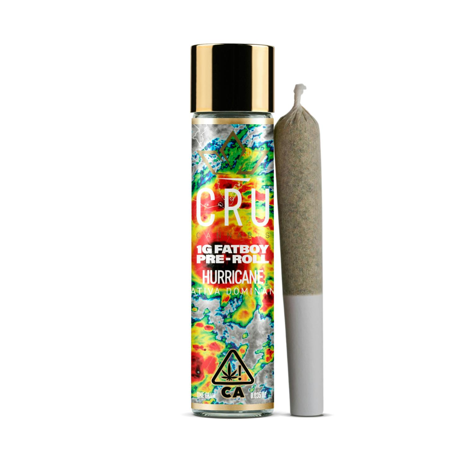 Hurricane (1G Fatboy Pre-Roll) - CRU Cannabis Hurricane (1G Fatboy Pre-Roll) - CRU Cannabis