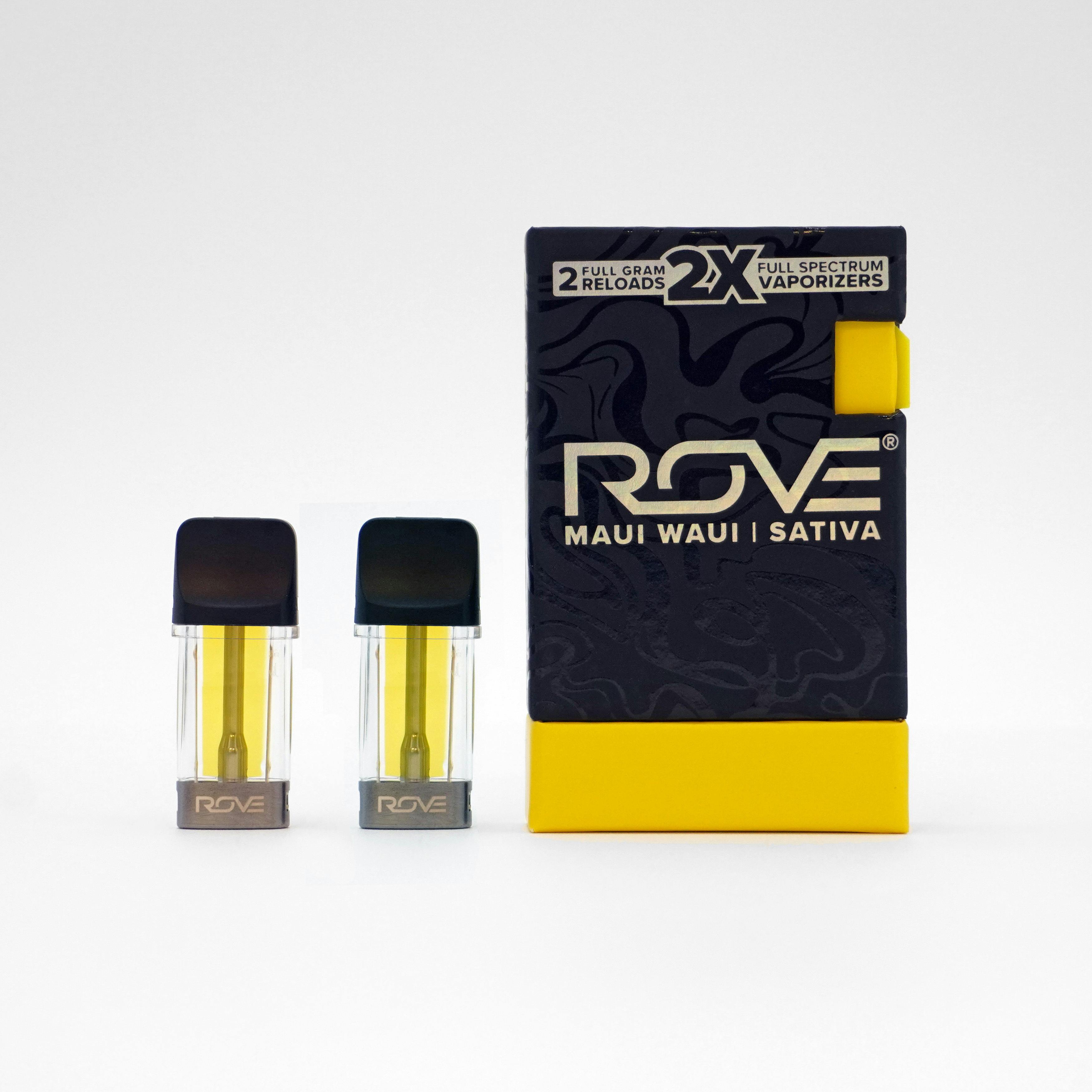 Maui Waui | 2g Melted Diamond Live Resin Vaporizer | 2x 1g (Reload) - ROVE