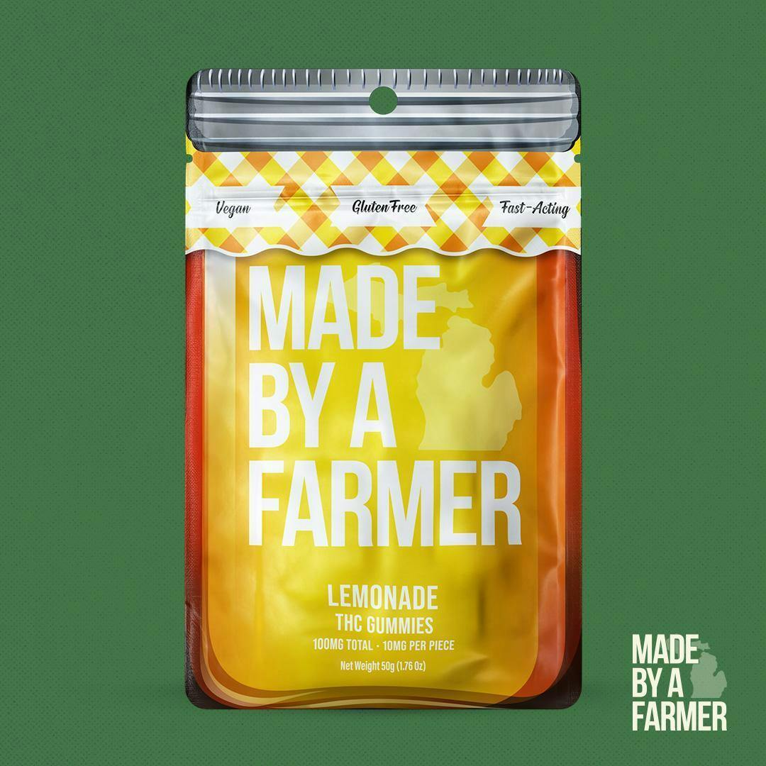 MBAF | 100MG Full Spec Nano Gummy | Lemonade - Made By A Farmer