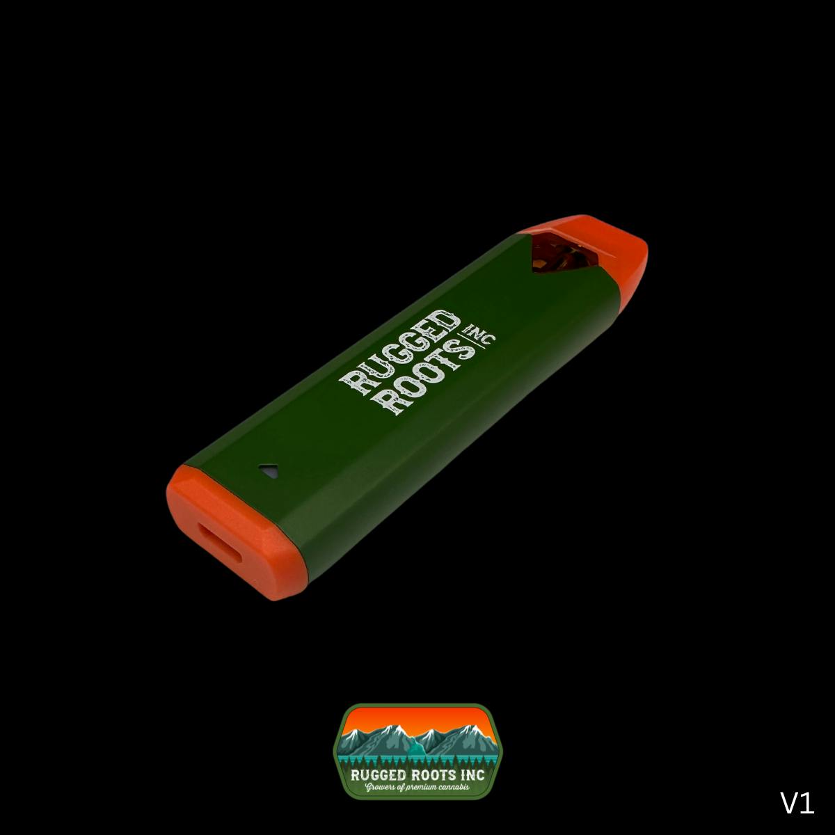 Rugged Roots | Disposable Cured Resin Gas Cap Cartridge 1g - Rugged Roots