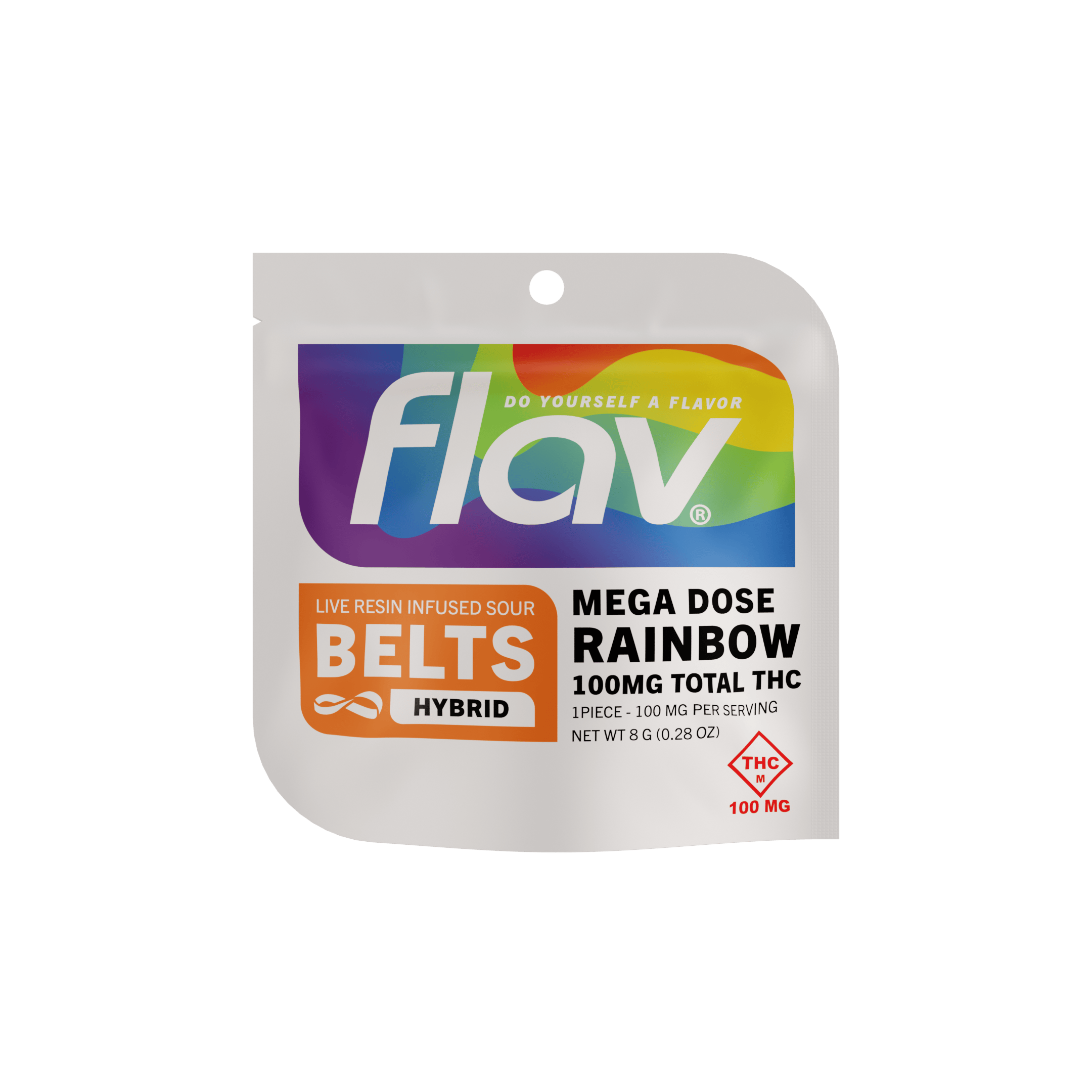 Rainbow Belts - Megadose 100mg | 1 pack | 100mg - Flav