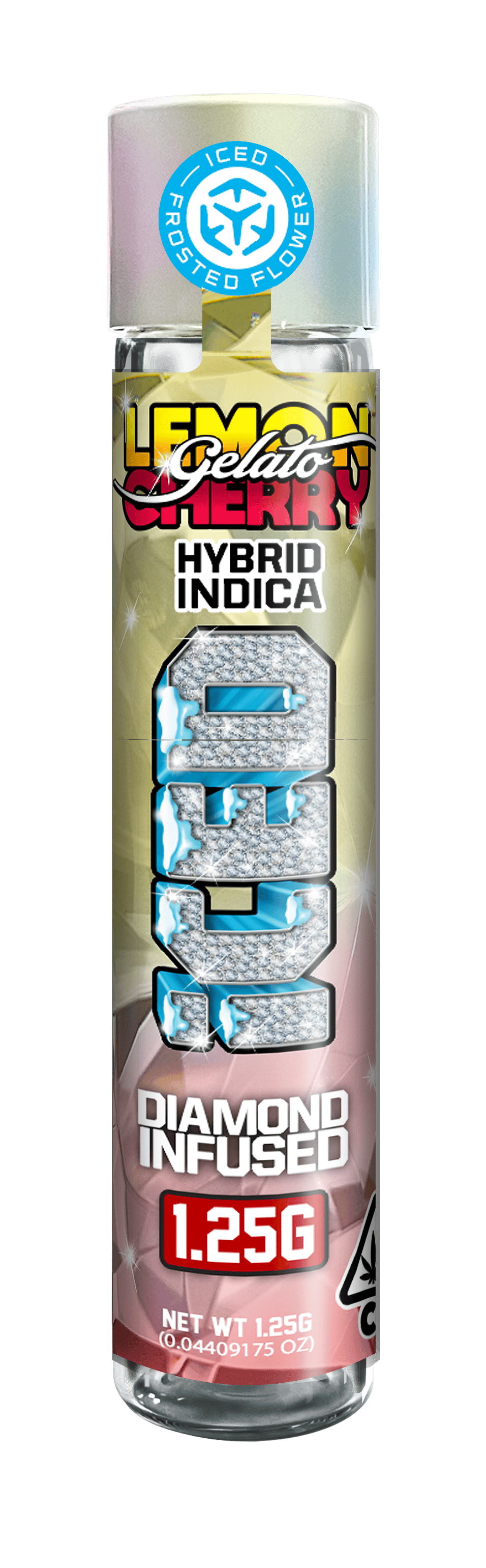Infused Preroll - 1.25g - Lemon Cherry Gelato - ICED