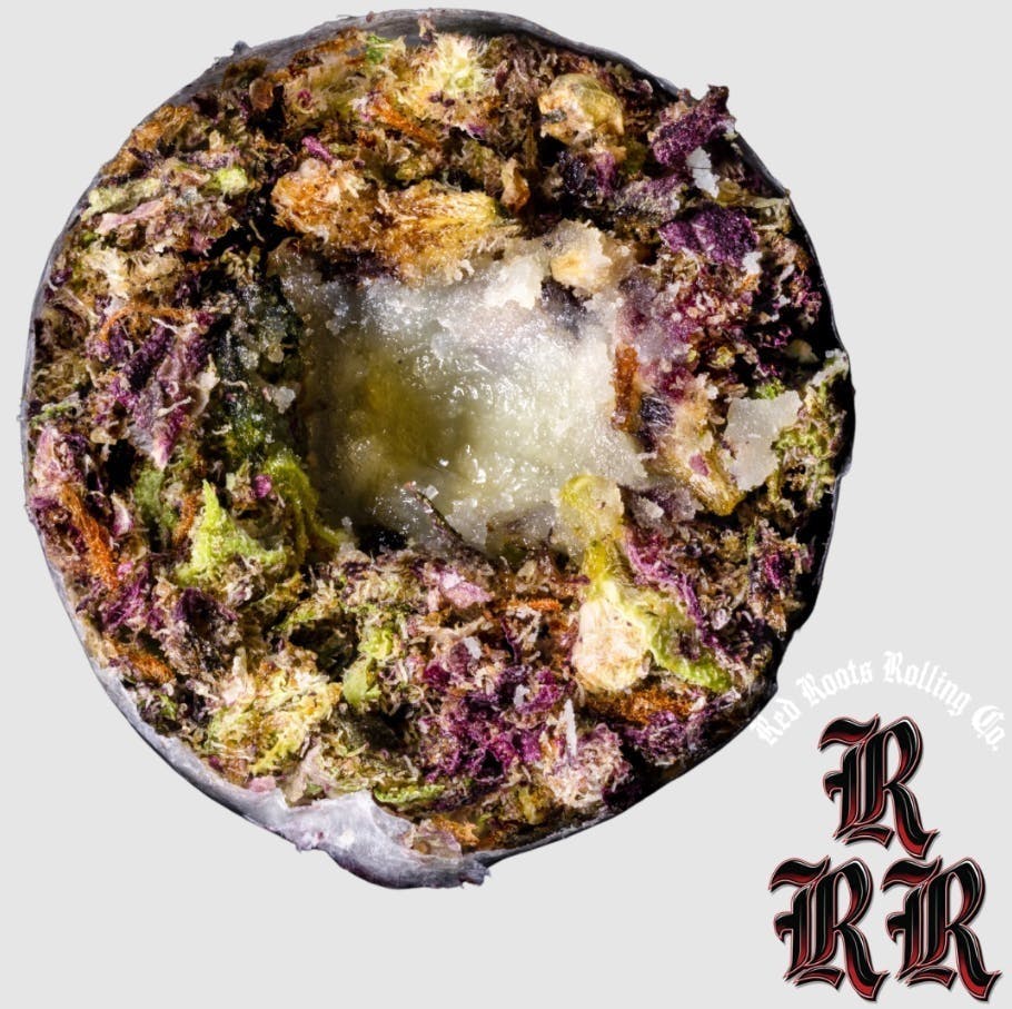Red Roots Rolling - MINI Berry Pinot Nior Hash Hole - 1.8g - Mighty Melts
