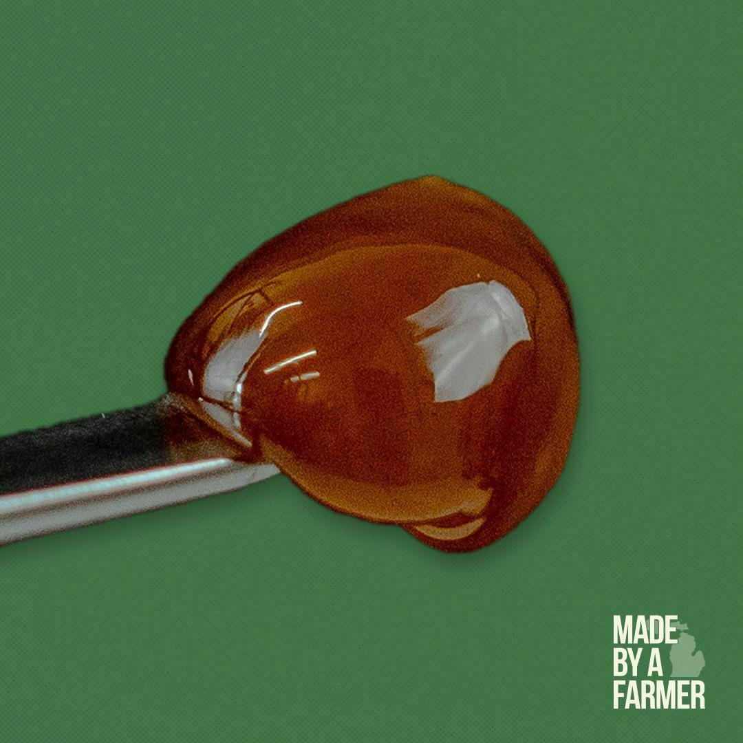 Gorilla Nut- 1G Live Hash Rosin Jam by Eureka Vapor - Made By A Farmer