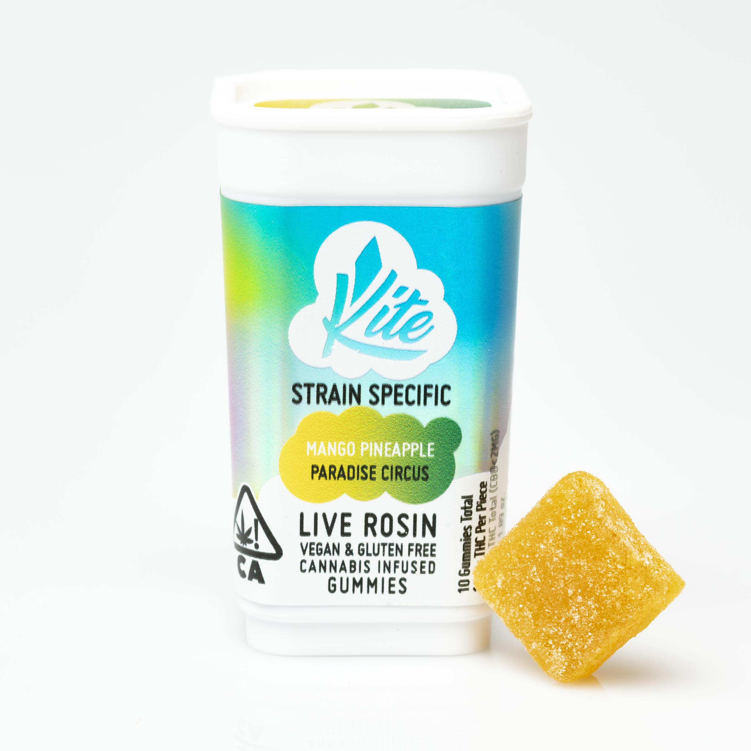 Mango Pineapple Live Rosin Gummies - Kite