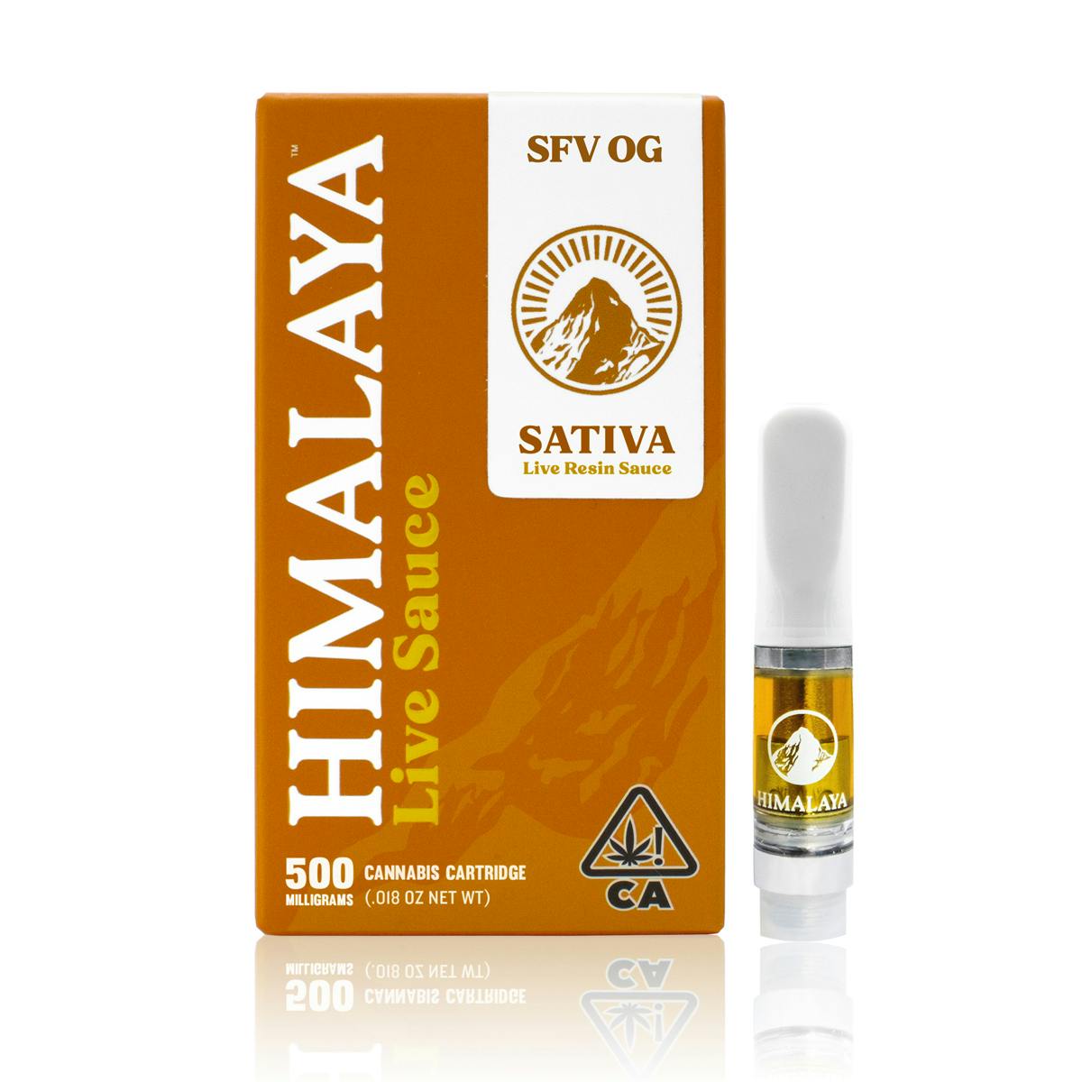 SFV OG (Live Sauce) Cartridge- 1G - HIMALAYA