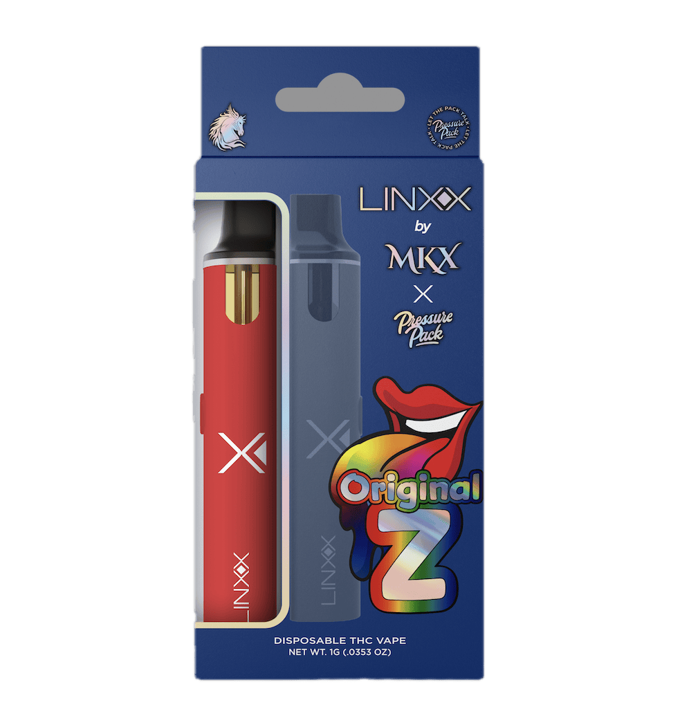 LINXX by MKX & Pressure Pack: 1g Disposable Vape - Original Z - MKX Oil Co