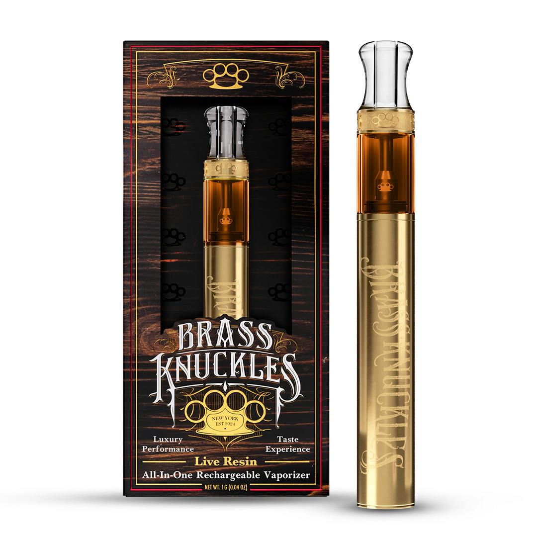 Brass Knuckles Tangie Live Resin All-In-One Rechargeable - Brass Knuckles