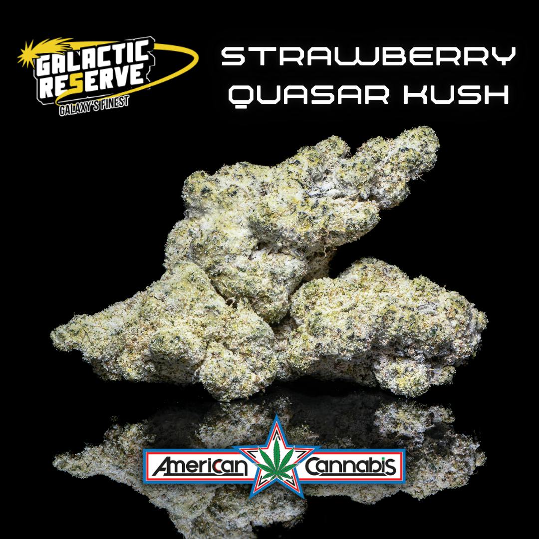 Dr. Funky's Galactic Reserve Strawberry Quasar Kush 3.5g (Hybrid ...