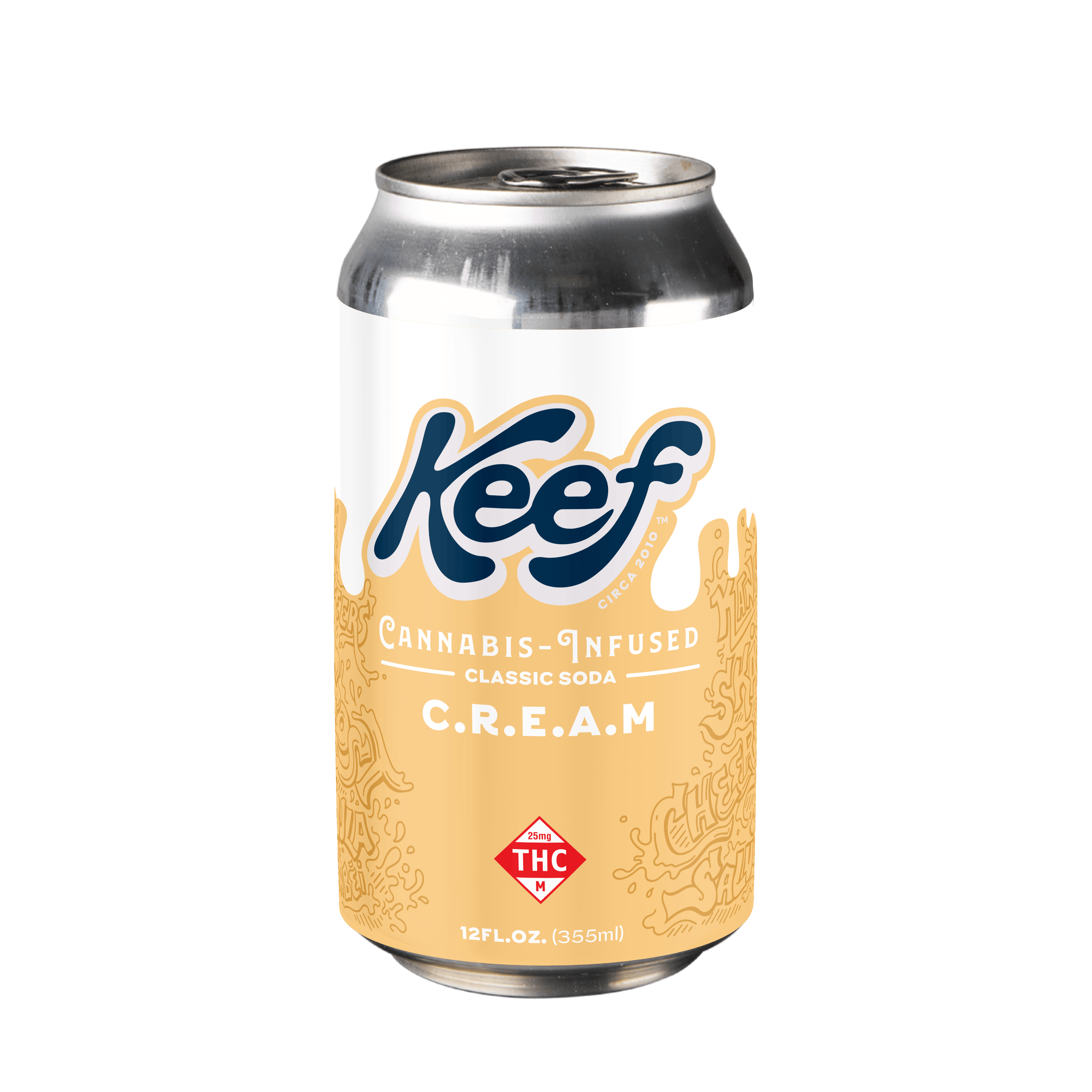 Keef Classic Soda C.R.E.A.M. 25mg - Keef Brands