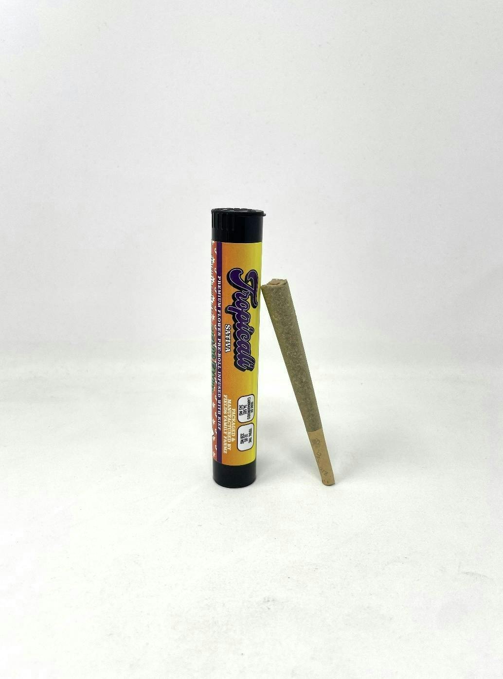 Tropicali 1g Kief Infused Single Pre Roll - Fields Family Farmz