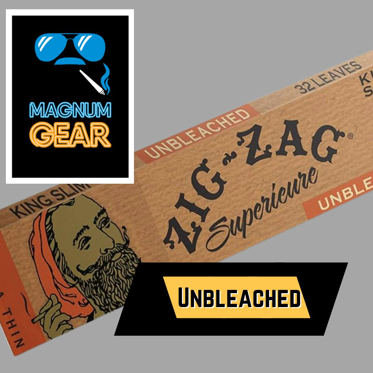 ZigZag Unbleached Papers - Magnum Weed