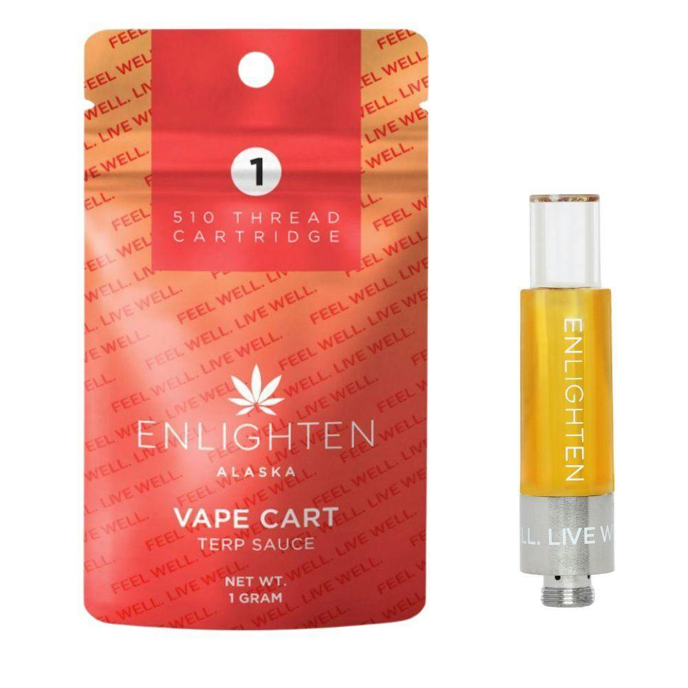 Gastro Pop Terp Sauce Cartridge - 1g - Enlighten Gastro Pop Terp Sauce Cartridge - 1g - Enlighten